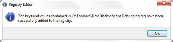 Internet Explorer Registry Shortcuts for Enabling and Disabling ...